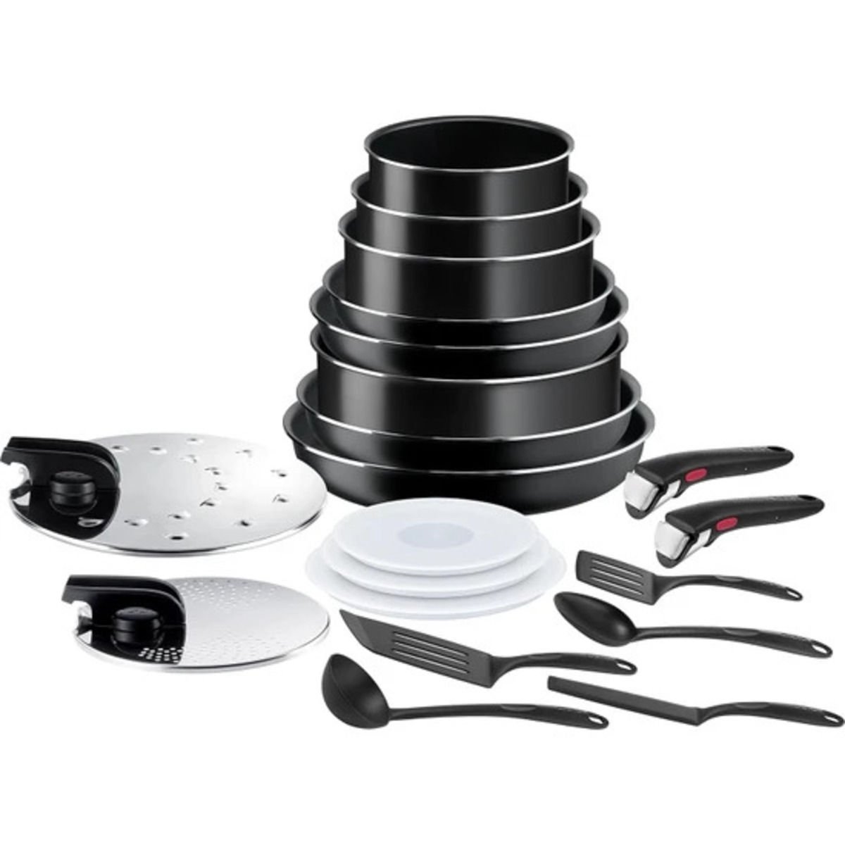Tefal Ingenio Easy Titanium Tencere ve Tava Seti, 20'lı Set