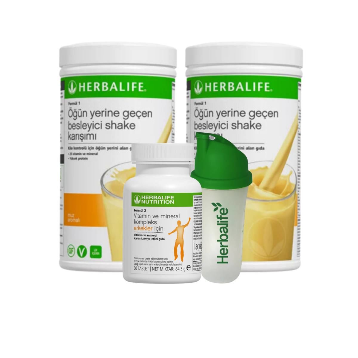 Erkeklere Özel Temel Program + Shaker Hediye (Yukarı Kilo Kontrol) Erkeklere Özel Temel Program + Shaker Hediye (Yukarı Kilo Kontrol)