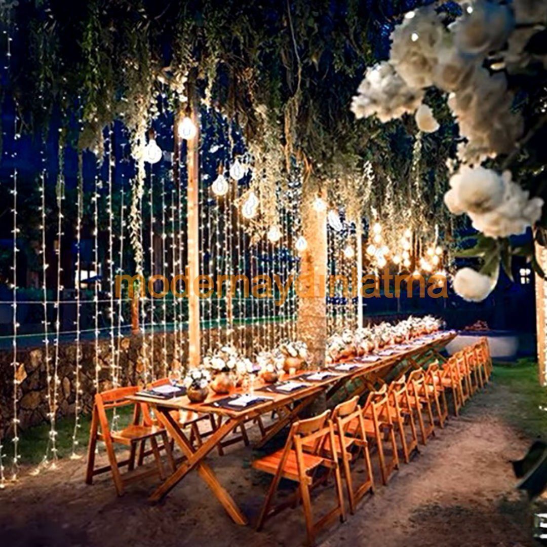 Lebis 2x2 Mt 156 Ledli Animasyonlu Perde Led Yılbaşı Işık Şeffaf