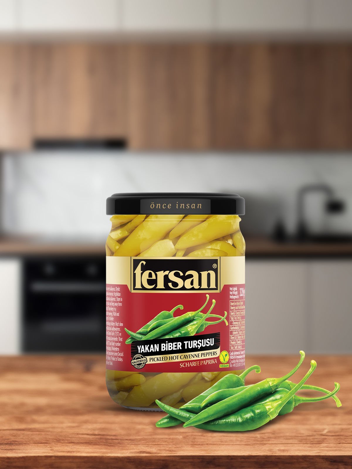 Fersan Yakan Biber Turşusu 370 CC | FERSAN Kalitesiyle