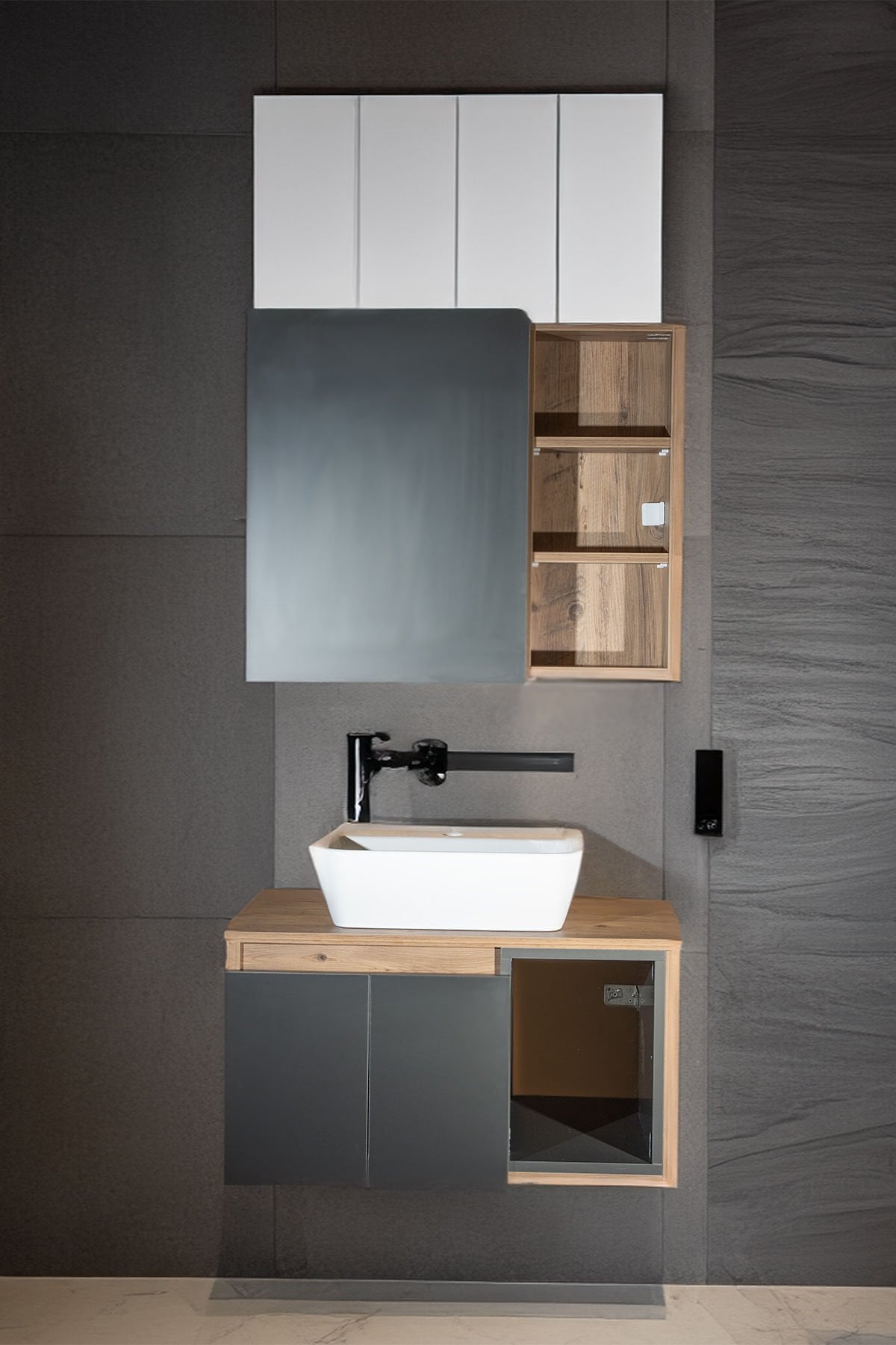 Damla Banyo Logo ADVANTAGE SERIES Fym Banyo Banyo Dolapları,