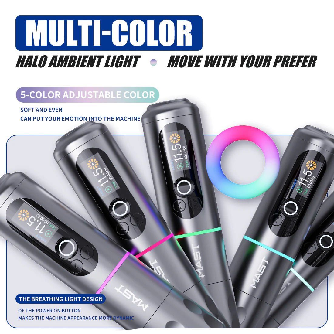 Dragonhawk Mast Archer Wireless: Kablosuz, Şarj Edilebilir Dövme ...
