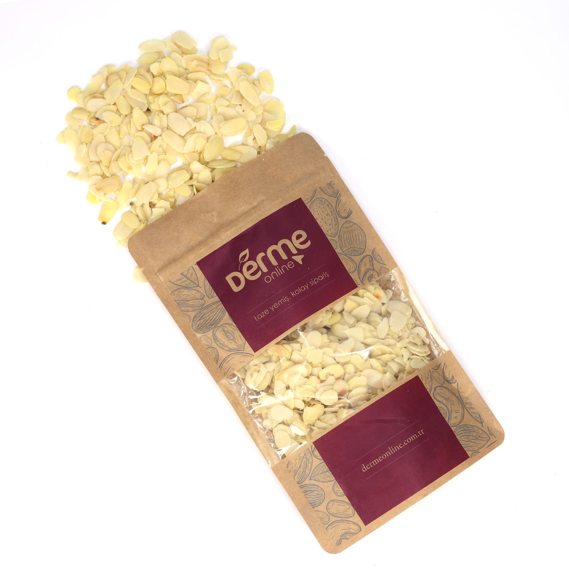 BADEM İÇİ FİLE 200 Gram - Derme Online
