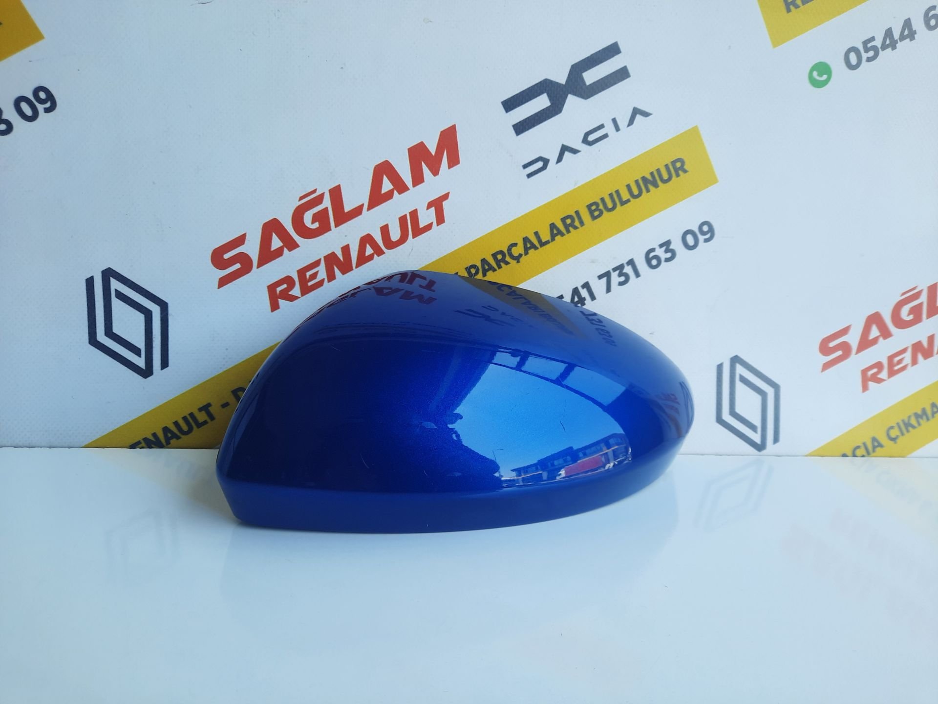 Megane 4 Orijinal Sıfır Sol Ayna Kapağı 963737470R Cosmo Mavi