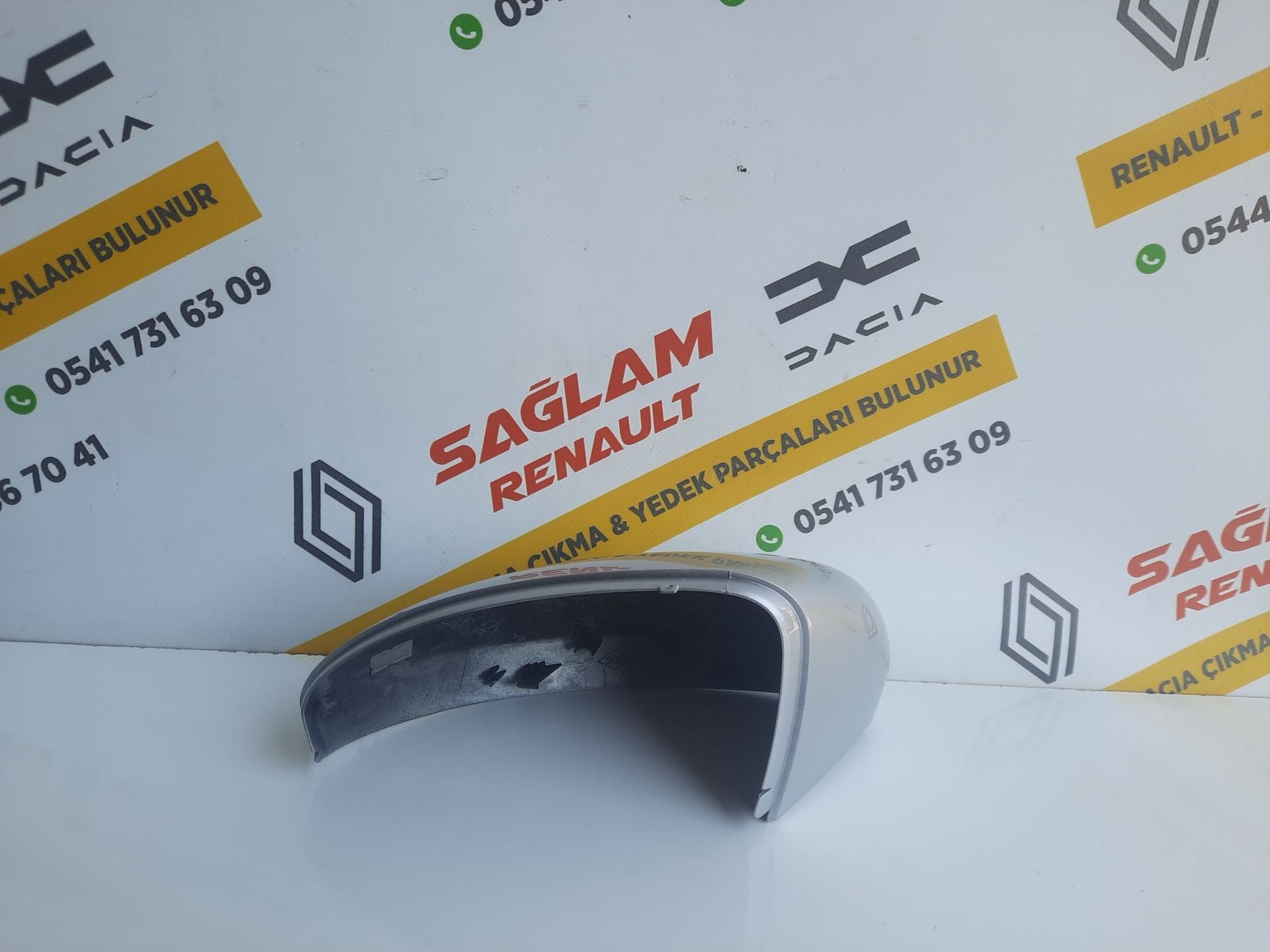 Megane 4 Orijinal Sıfır Sol Ayna Kapağı 963737470R Platin Gri