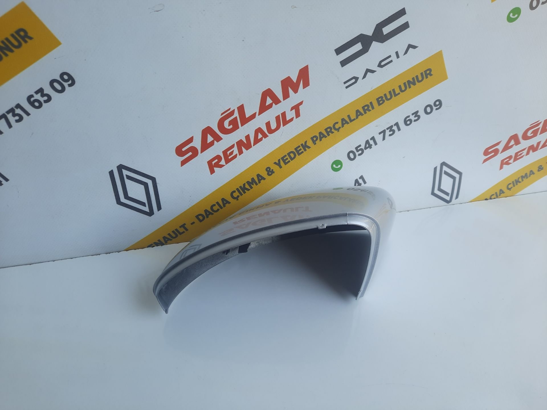 Megane 4 Orijinal Sıfır Sol Ayna Kapağı 963737470R Platin Gri