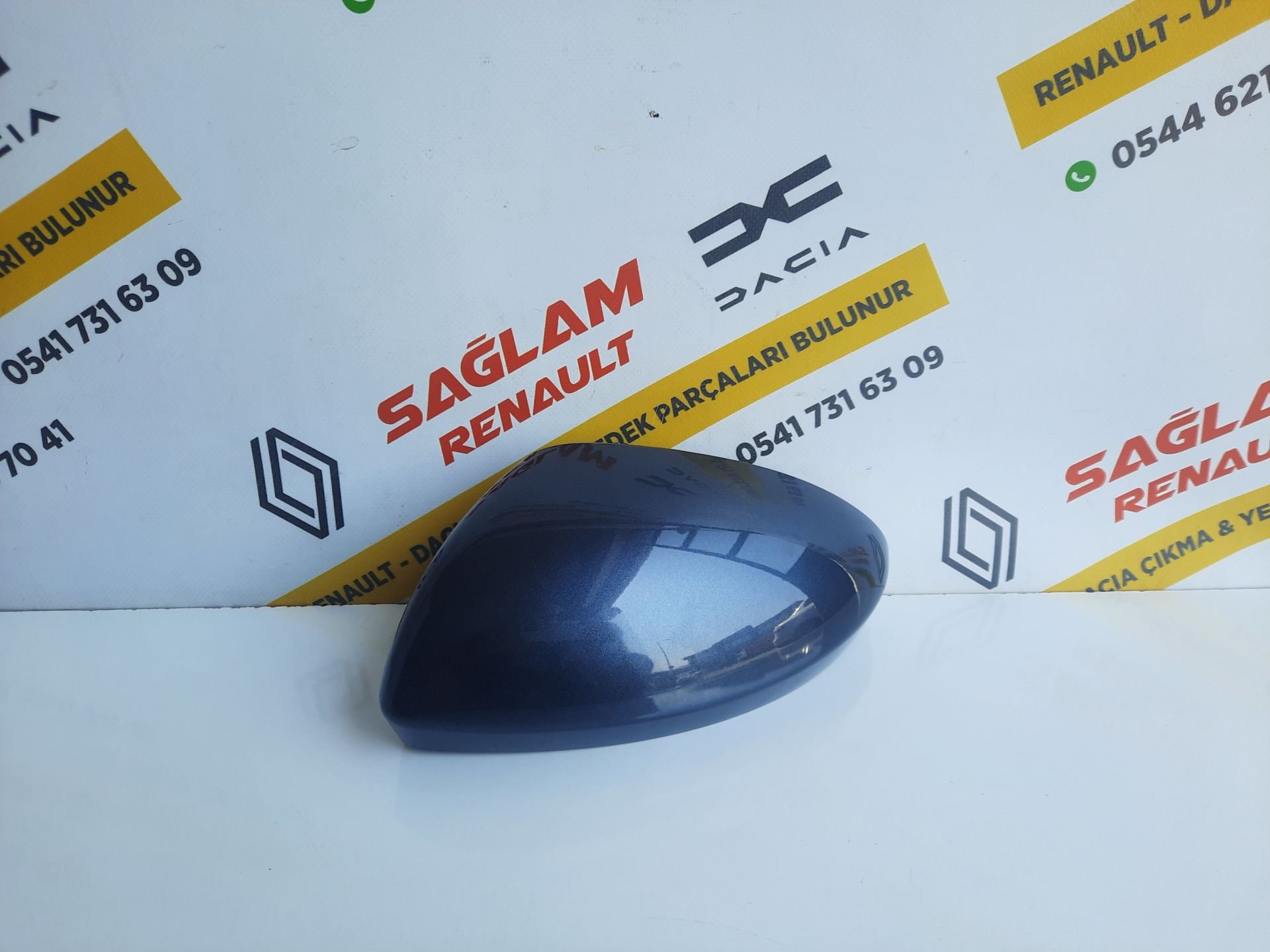 Megane 4 Orijinal Sıfır Sol Ayna Kapağı 963737470R Titanyum Gri