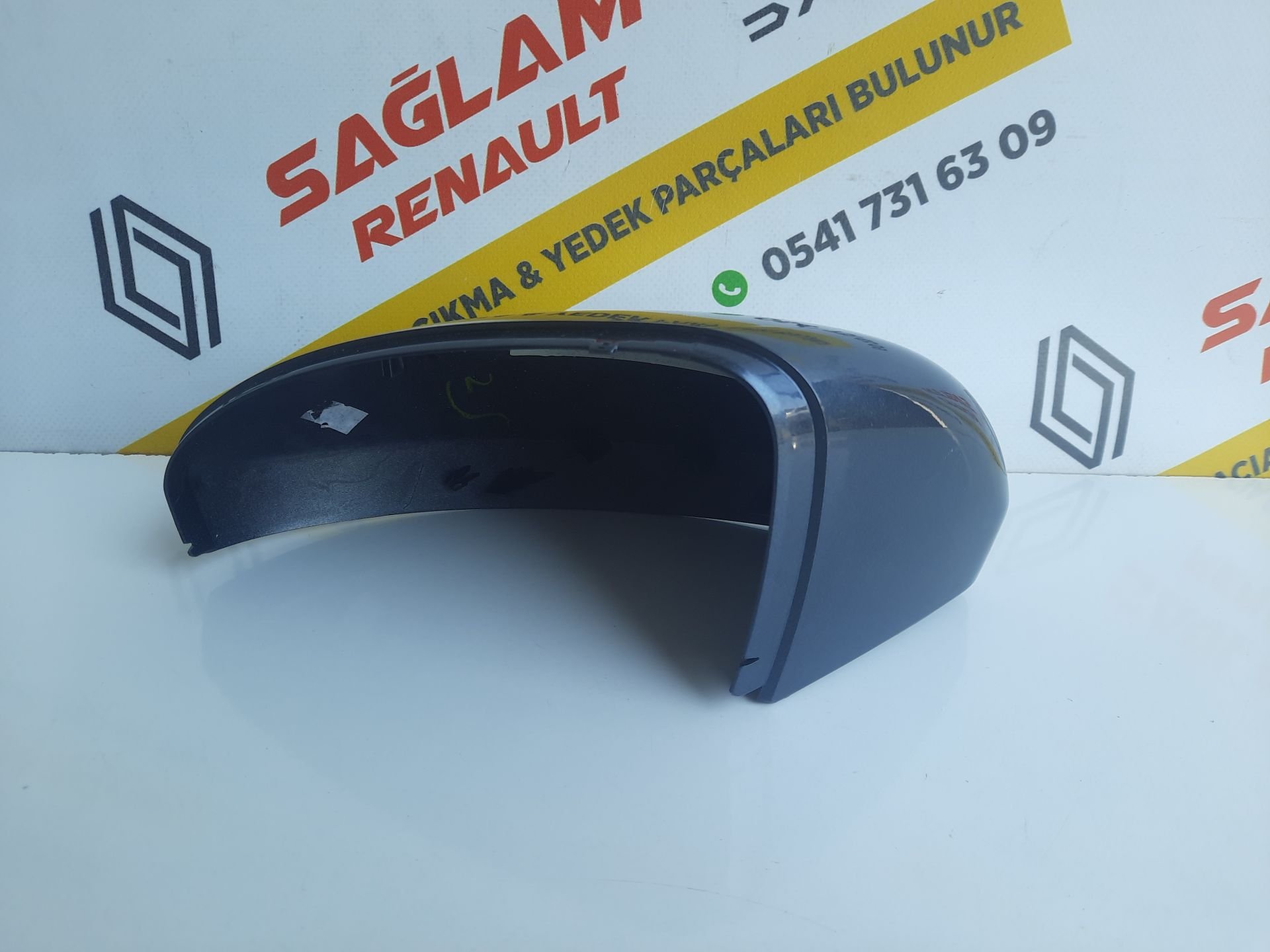 Megane 4 Orijinal Sıfır Sol Ayna Kapağı 963737470R Titanyum Gri