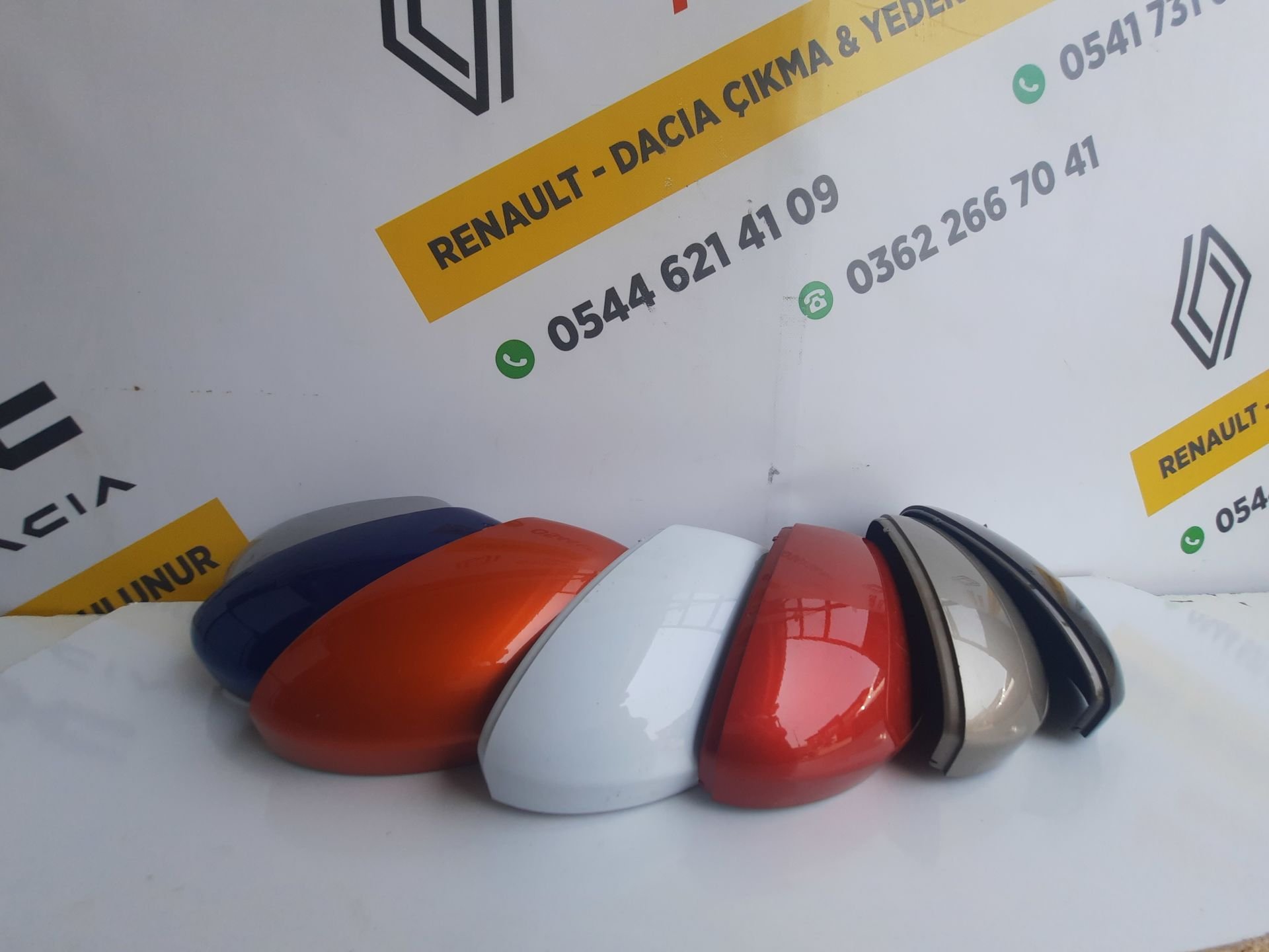 Megane 4 Orijinal Sıfır Sağ Ayna Kapağı 963742692R Sedef Beyaz