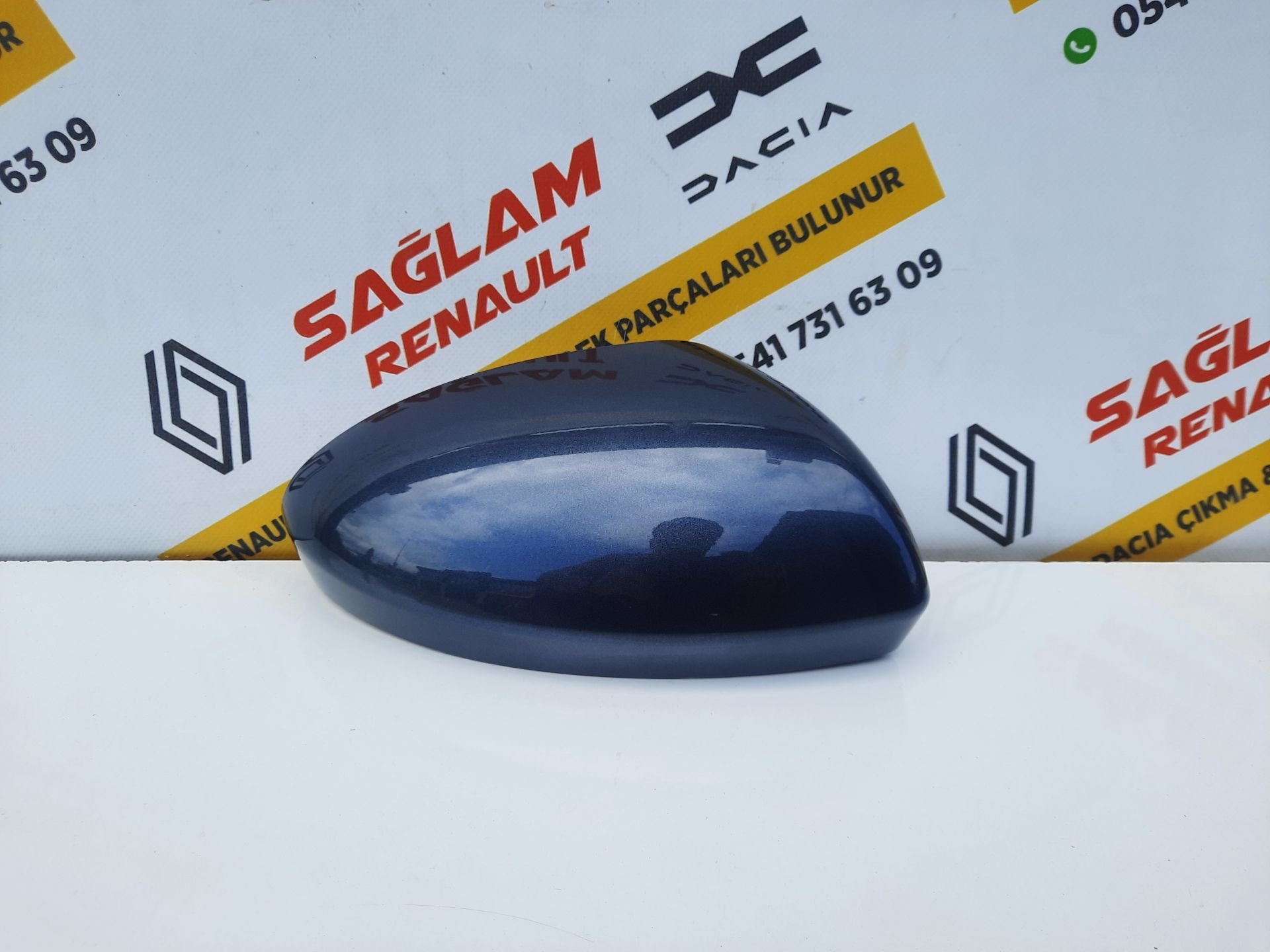 Clio 5 Orijinal Sıfır Sağ Ayna Kapağı 963742692R Titanyum Gri