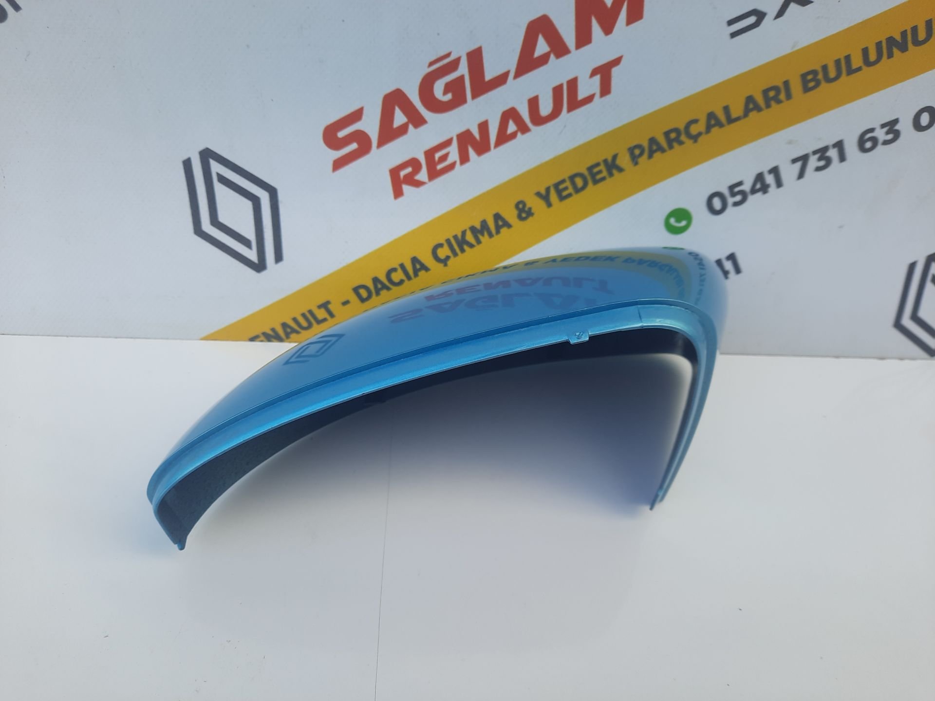 Clio 5 Orijinal Sıfır Sağ Ayna Kapağı 963742692R Boğaz Mavisi