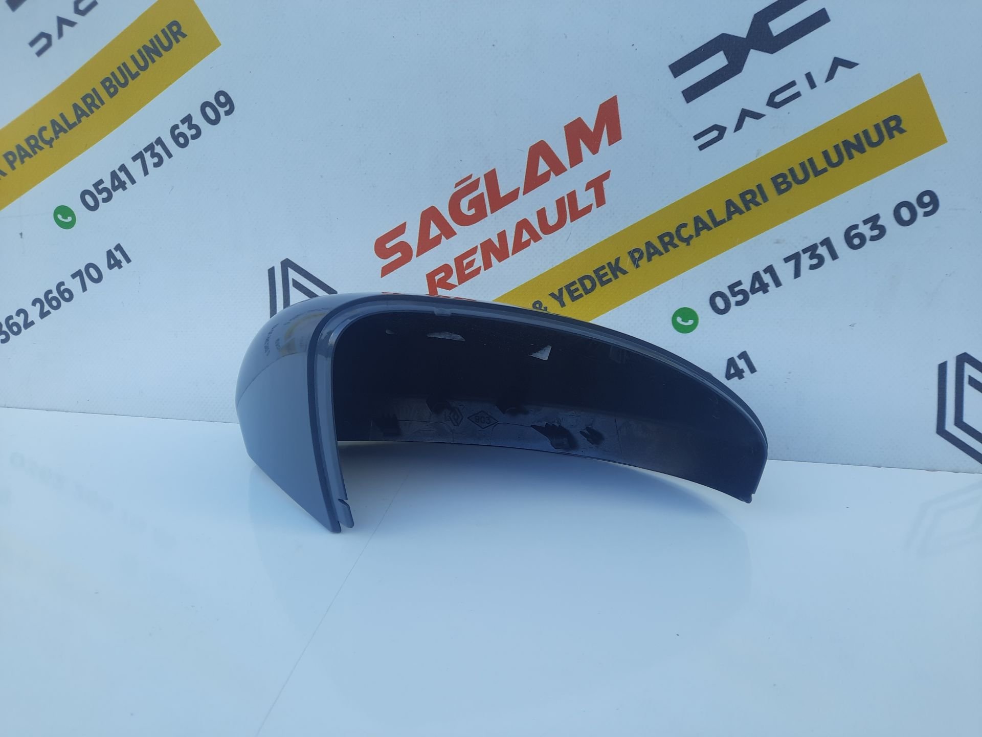 Clio 5 Orijinal Sıfır Sağ Ayna Kapağı 963742692R Mineral Gri
