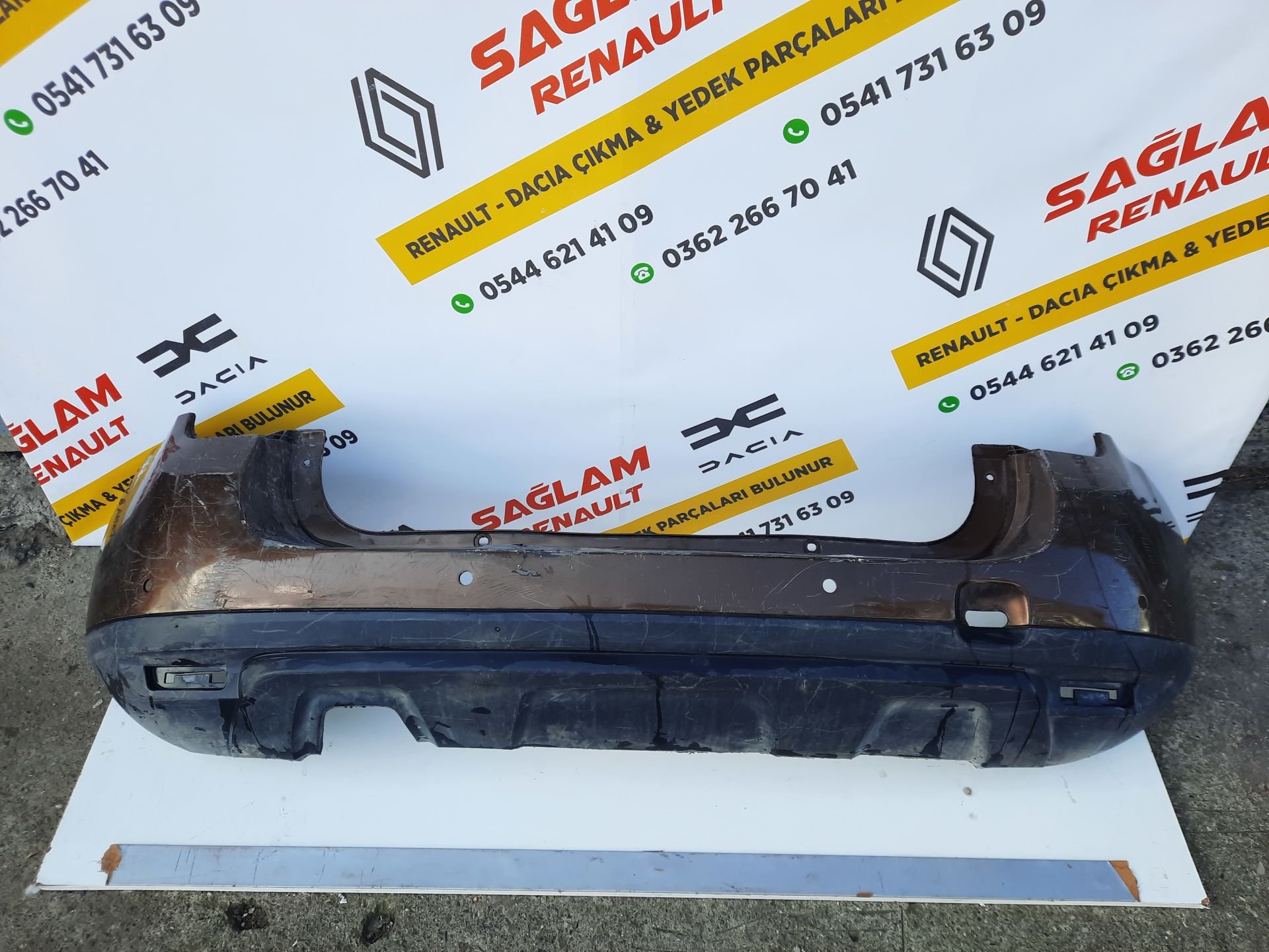 Duster 2010 - 2017 Orijinal Çıkma Arka Tampon﻿ 850226654R