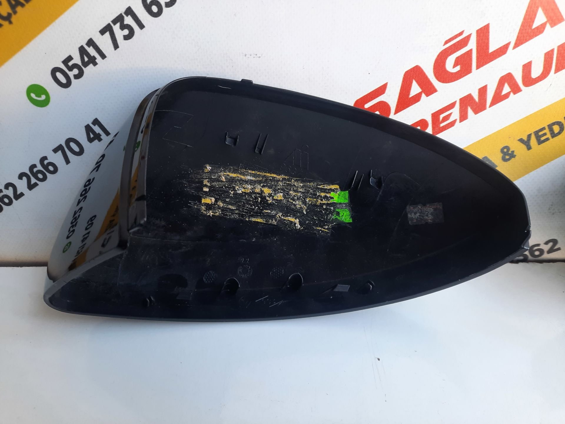 Megane 4 Orijinal Çıkma Siyah Ayna Kapağı Takımı 963742692R 963737470R