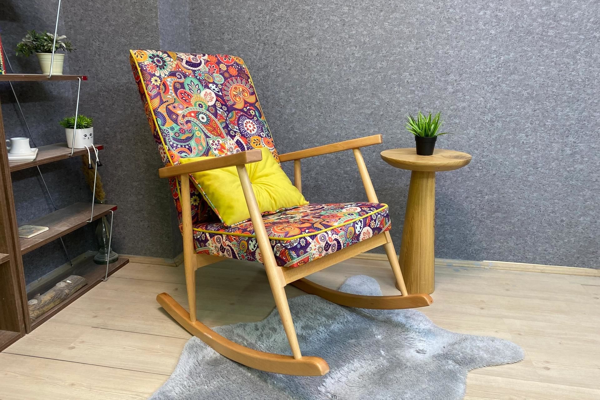 Trend Frida - Naturel Sallanan Sandalye