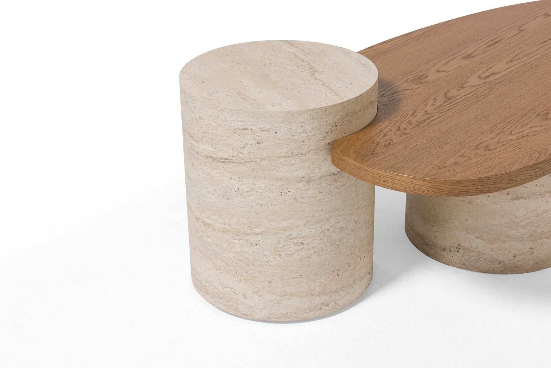 Milano Orta Sehpa Meşe