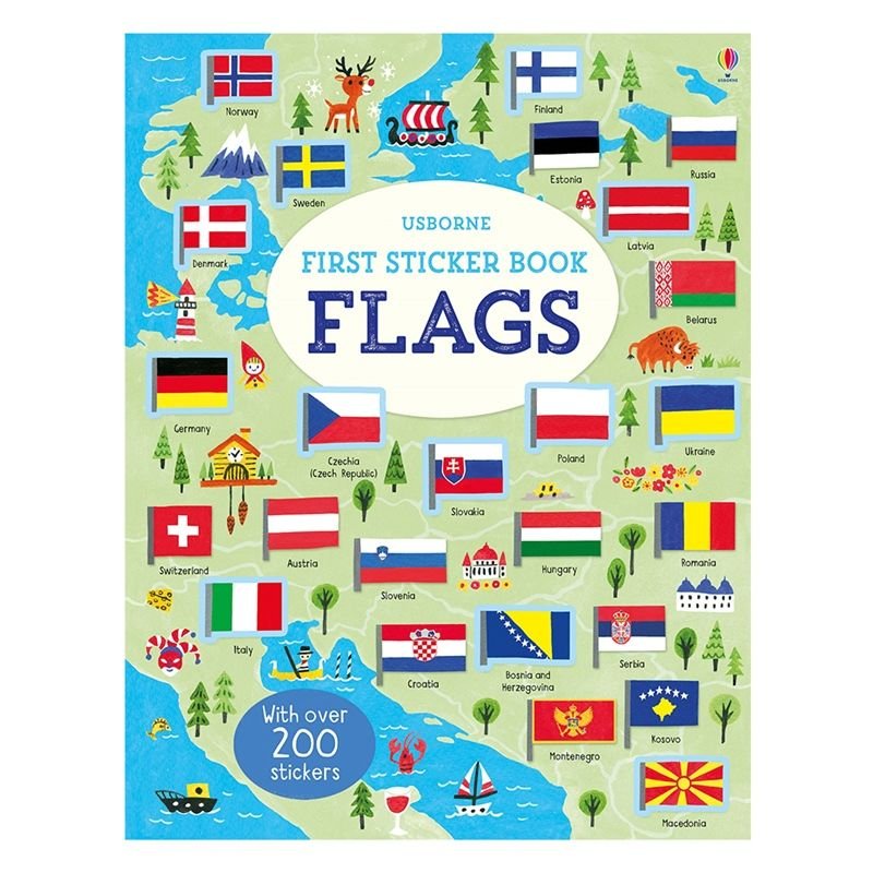 First Sticker Flags | Riokids