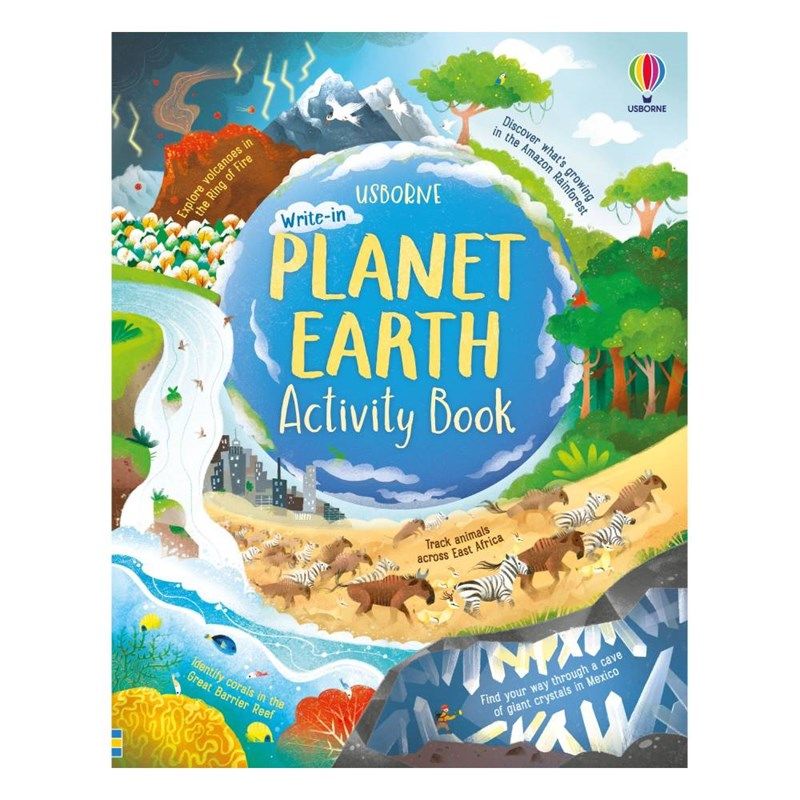 Planet Earth Activity Book | Riokids