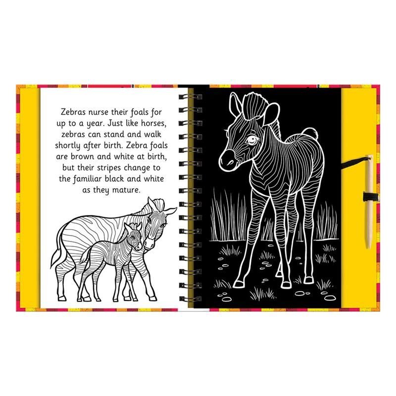 Scratch And Draw - Animals | Riokids