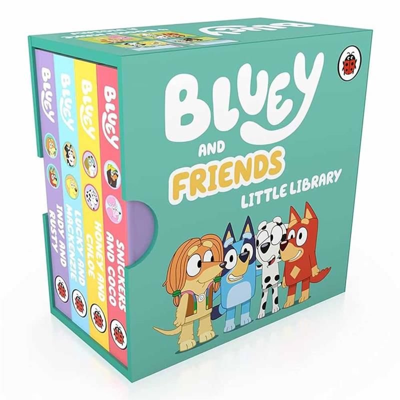 Bluey - Bluey and Friends Little Library | Riokids