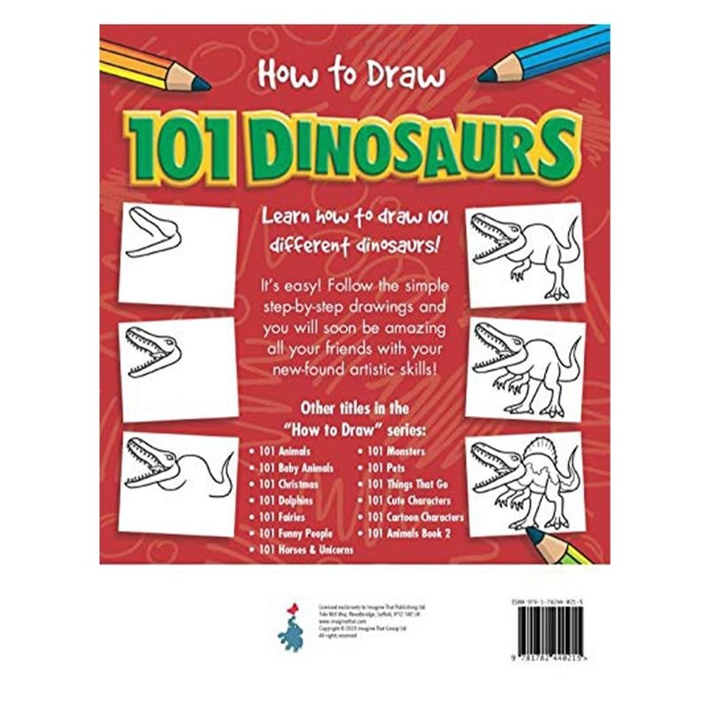 How To Draw 101 Dinosaurs | Riokids