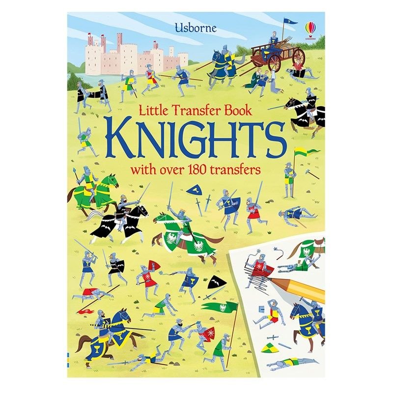 Knights Little Transfer Book | Riokids
