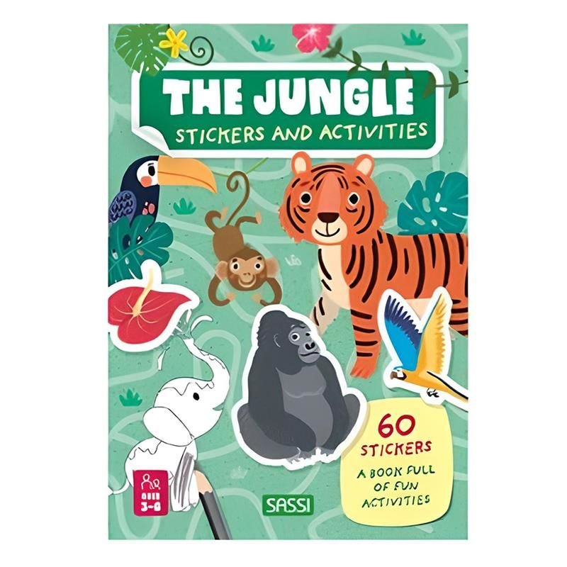 The Jungle - Sticker And Activities | Riokids