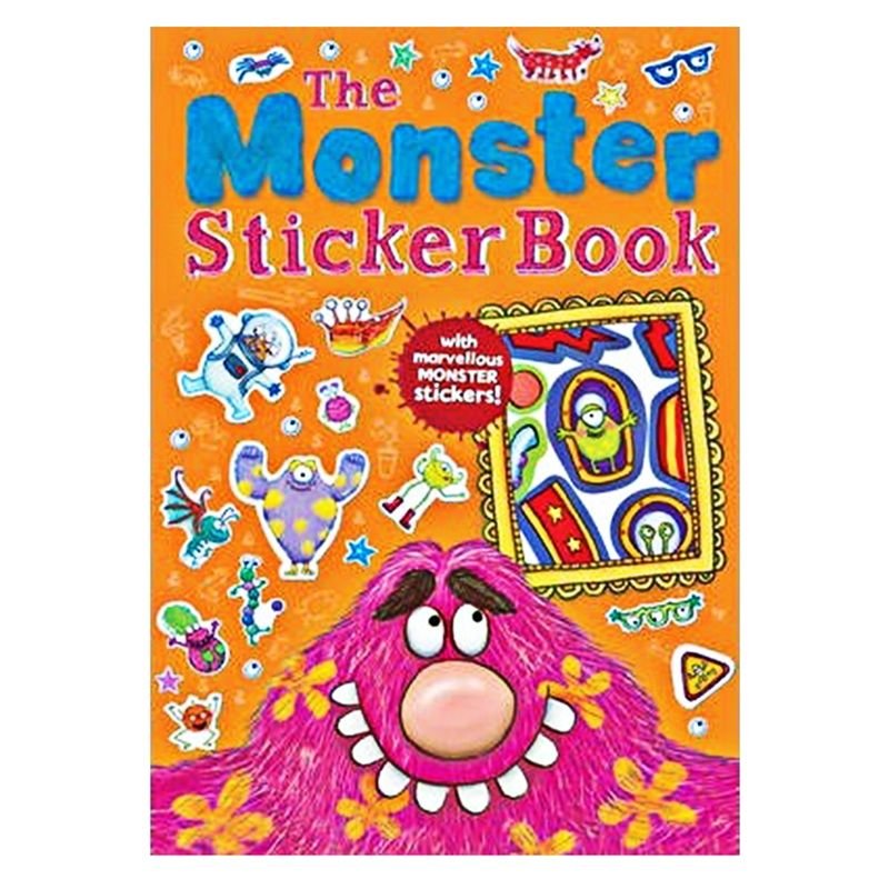 THE MONSTER STICKER BOOK | Riokids