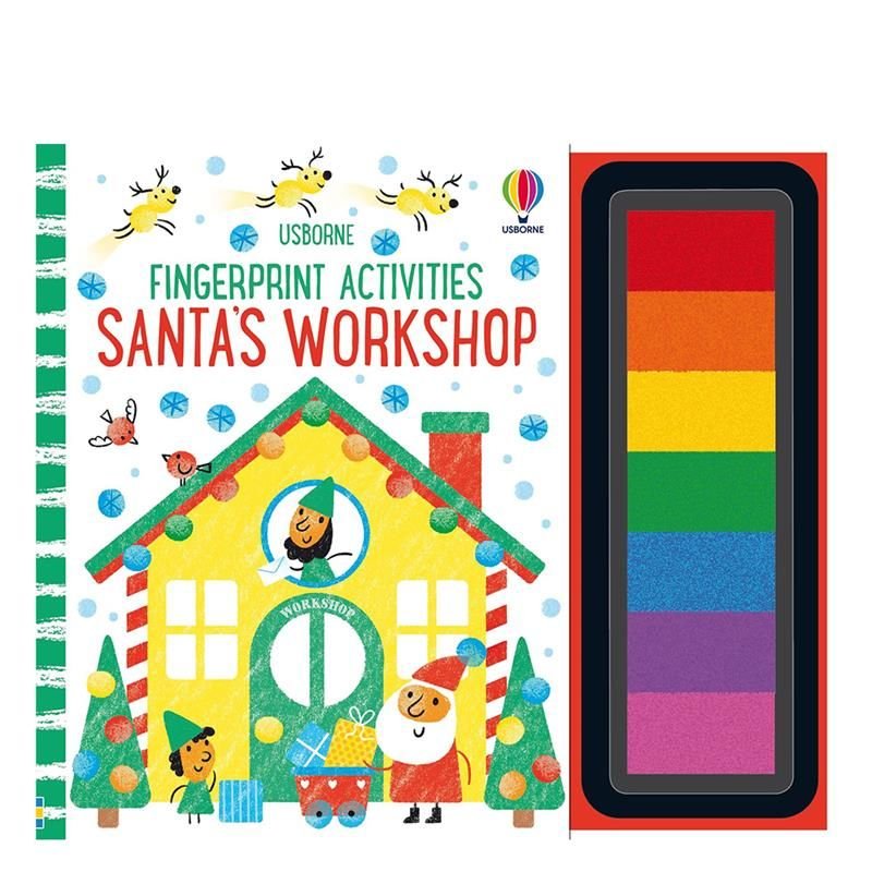 Fingerprint Activities Santas Workshop | Riokids