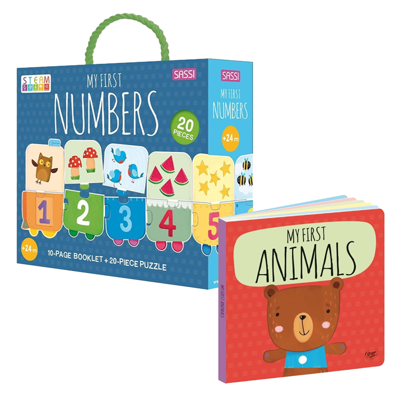 My First Numbers - Steam Puzzle | Riokids