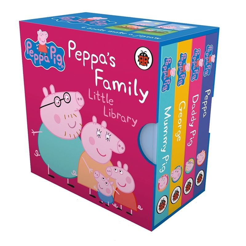 Peppa Pig: Peppas Family Little Library | Riokids