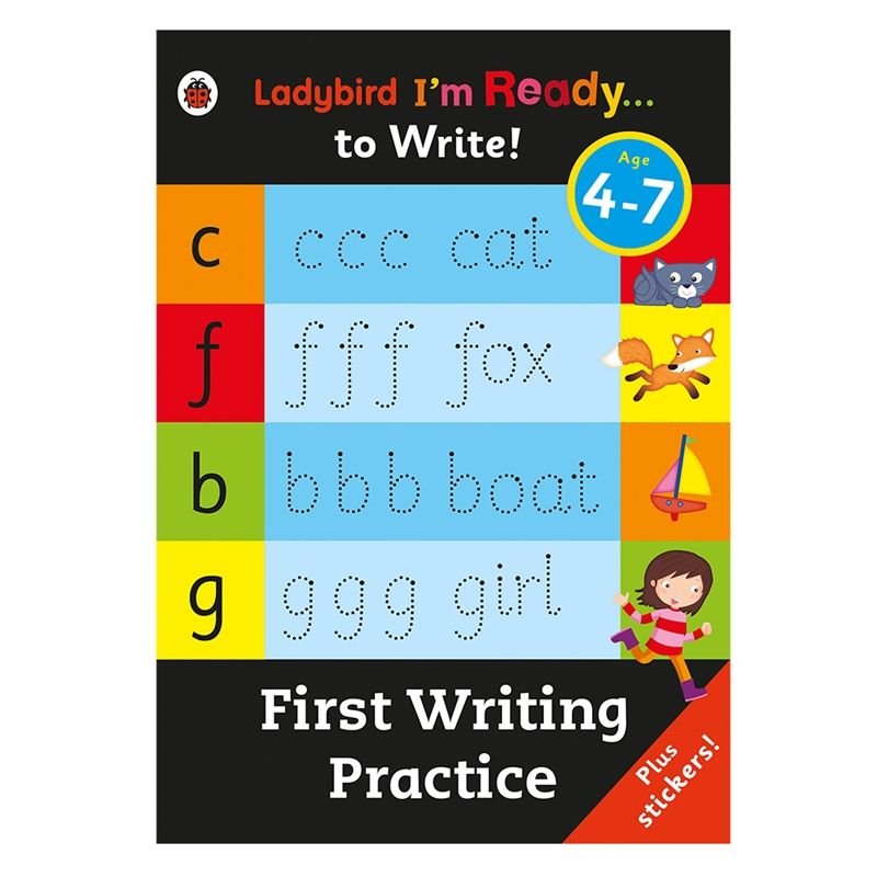 First Writing Practice: Ladybird Im Read | Riokids
