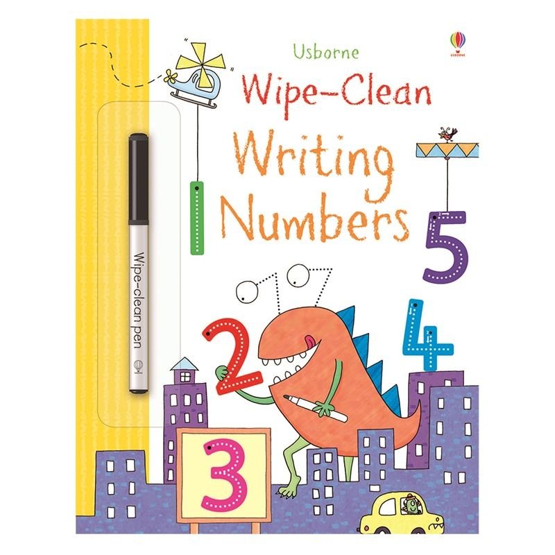 WIPE-CLEAN WRITING NUMBERS | Riokids