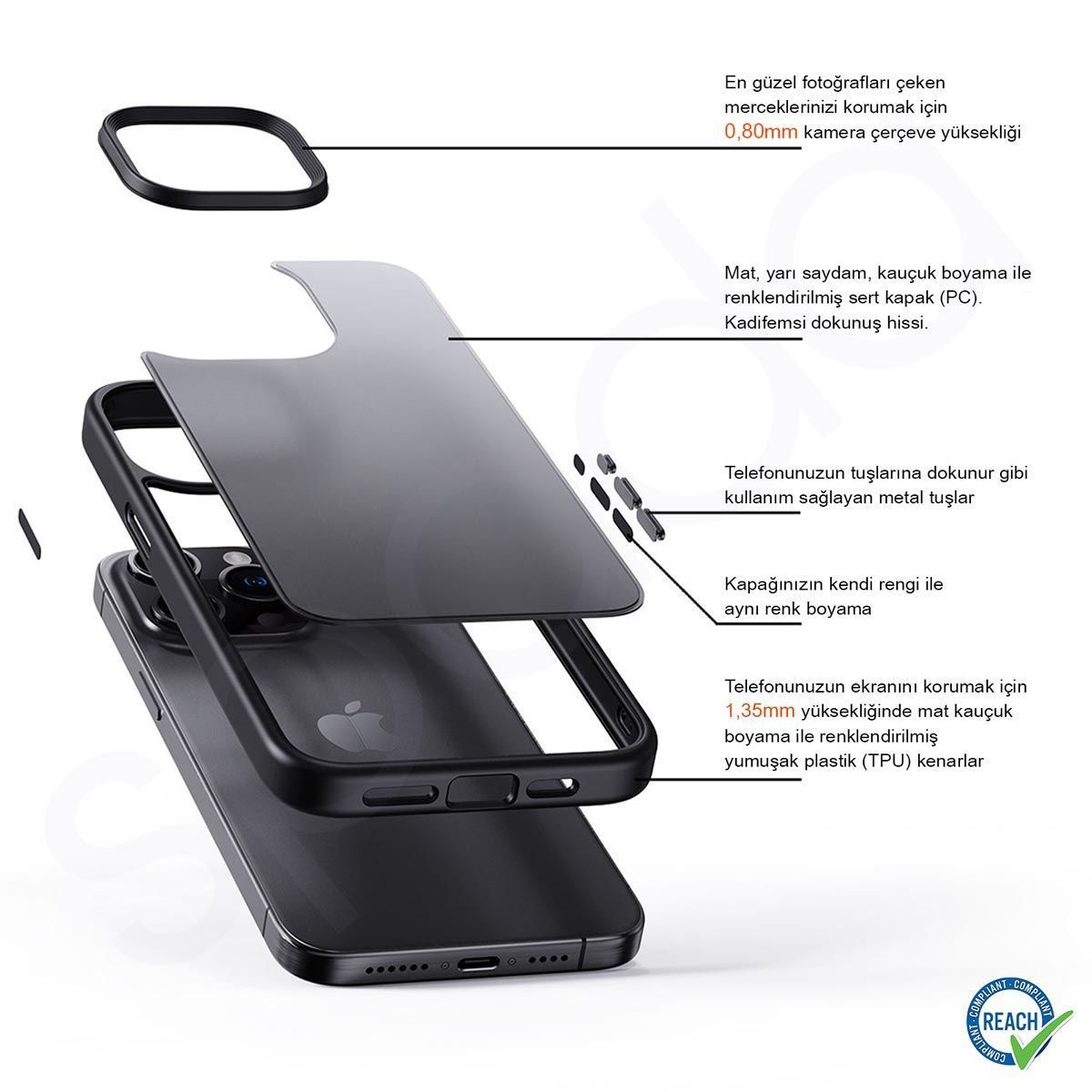 iPhone 15 Pro Max Spada Panzer Green Kapak