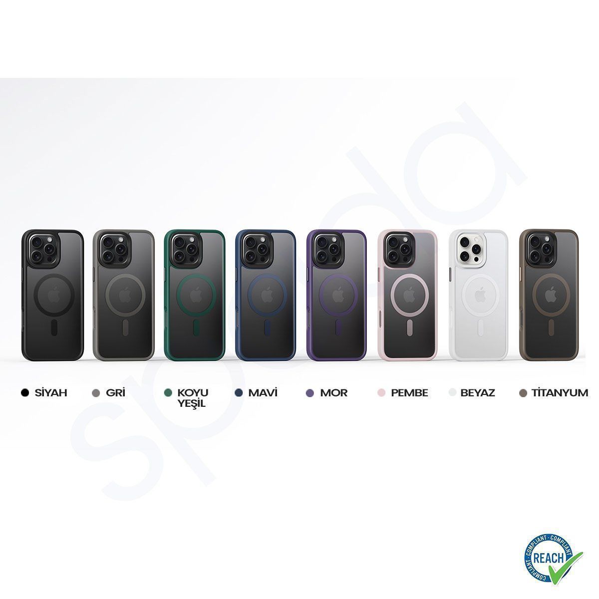 iPhone 16 Pro Max Spada Panzer Magsafe Desert Gold Kapak