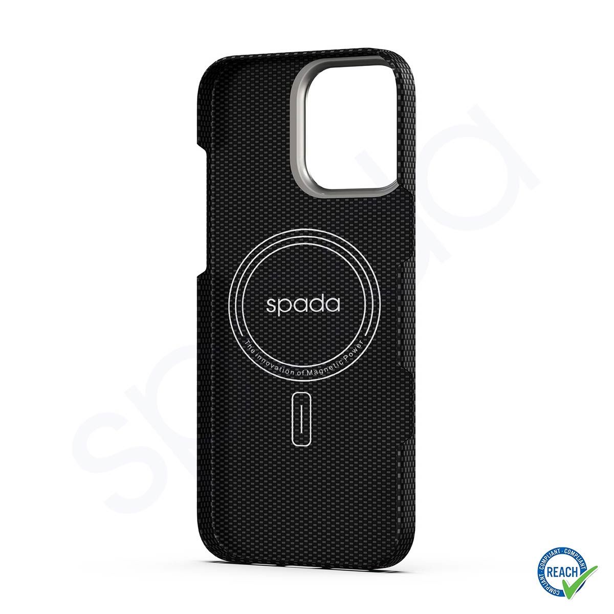 iPhone 16 Pro Max Spada Kevlar Magsafe Siyah Kapak