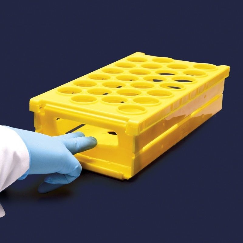 ISOLAB | Test Tüp Standı - Polipropilen - Katlanabilir