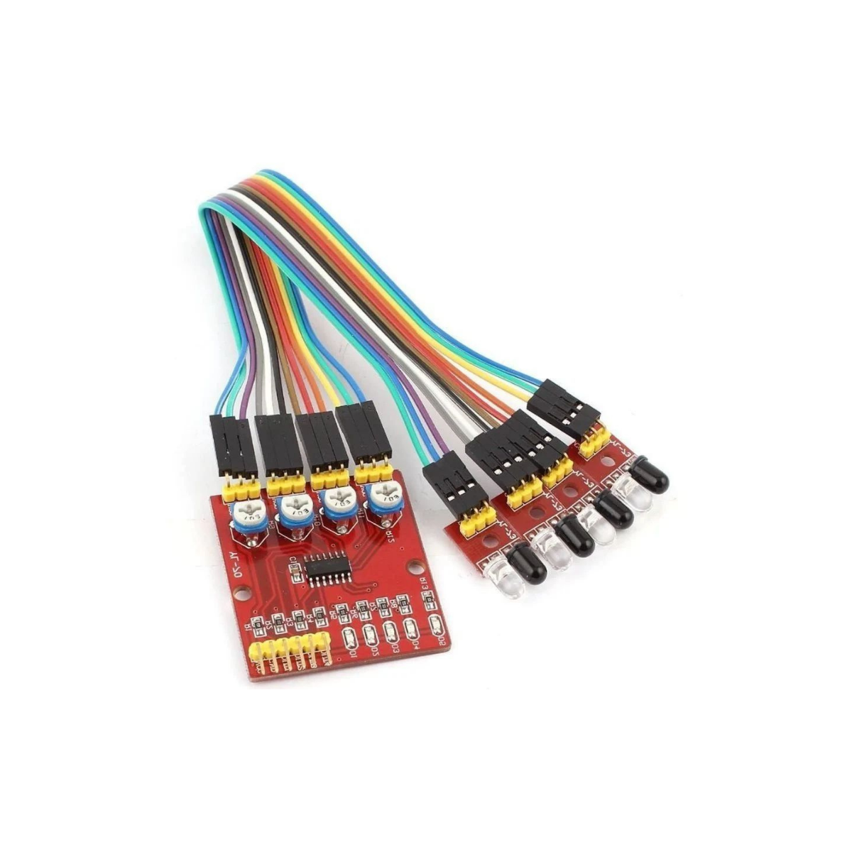 4'lü Çizgi İzleyen Sensör Seti - 4 Way Tracking Module ...