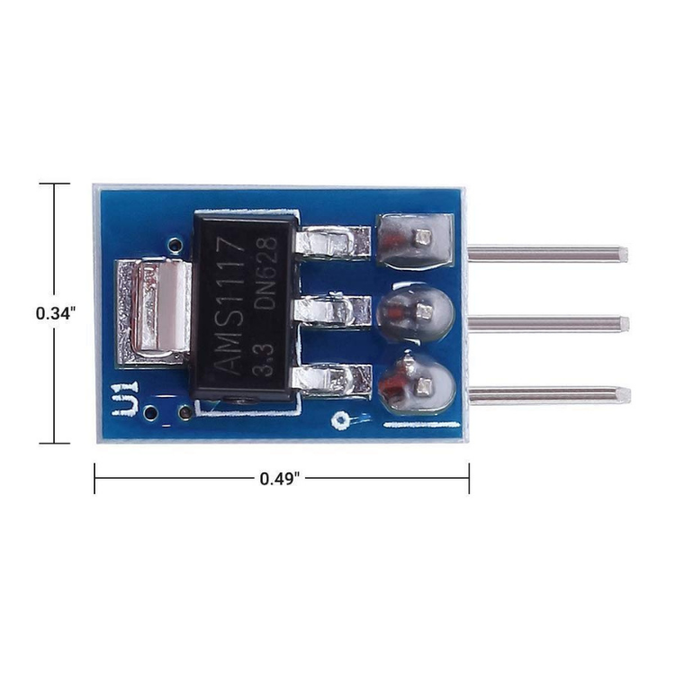 AMS1117 5V-3.3V Step-Down Regülatör | uretilmeyenparcalar.com
