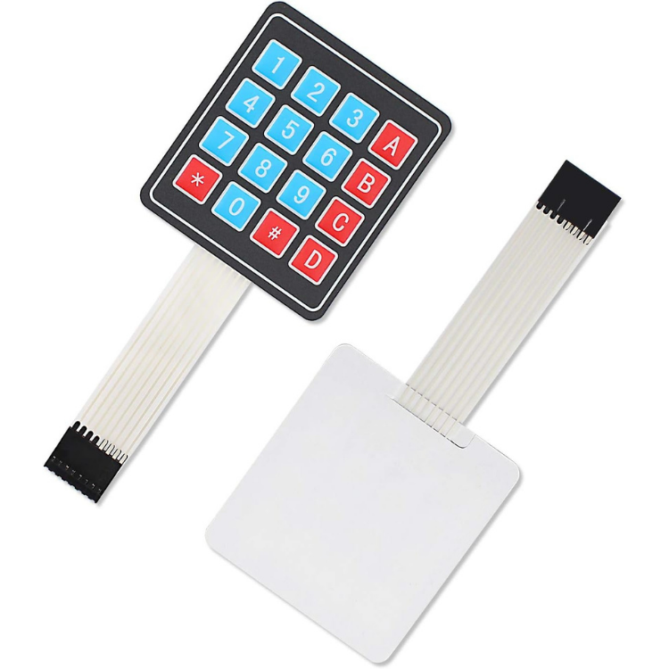4x4 Membran Keypad Buton Matrix Takımı | uretilmeyenparcalar.com