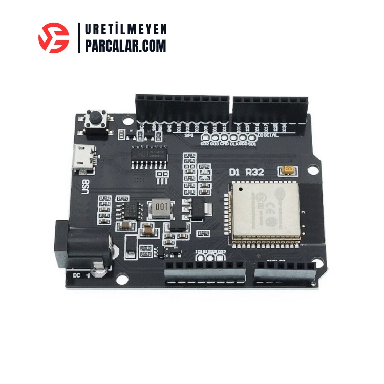 ESPDUINO-32 ESP32 WiFi ve Bluetooth Geliştirme Kartı | uretilmeyenparcalar.com