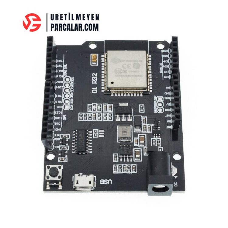ESPDUINO-32 ESP32 WiFi ve Bluetooth Geliştirme Kartı | uretilmeyenparcalar.com