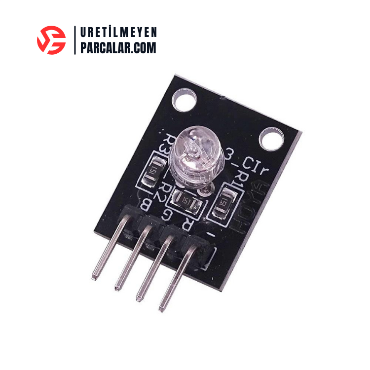 KY-016 3 Renkli RGB LED Modülü - 5mm RGB LED | uretilmeyenparcalar.com
