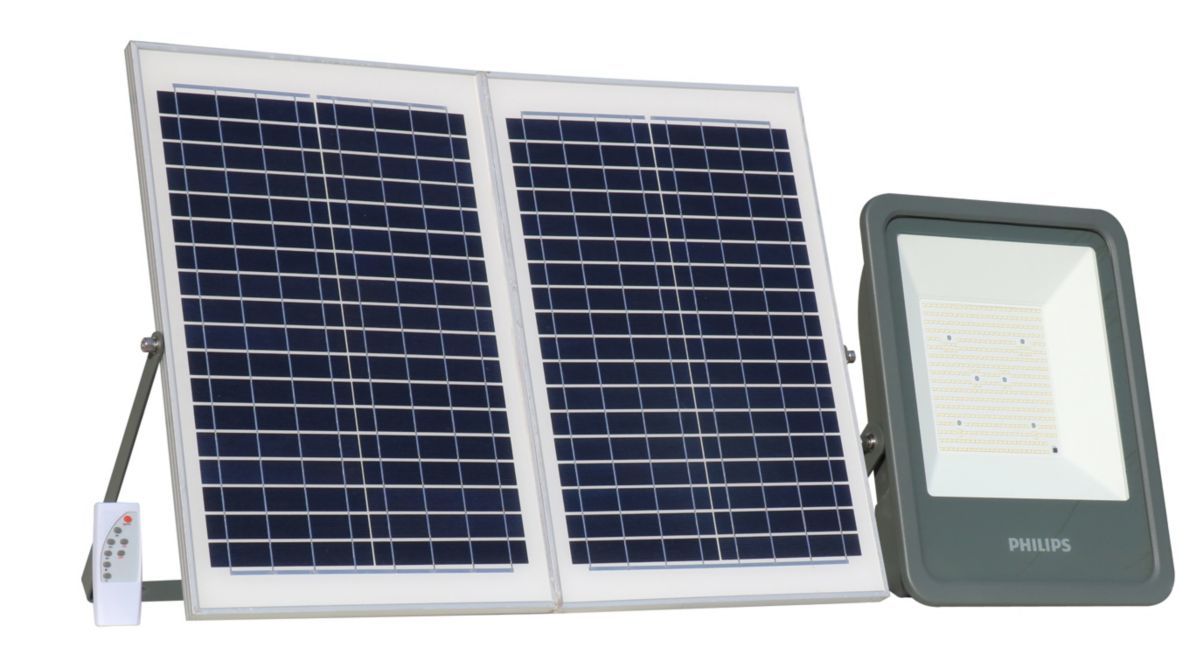 Philips BVP080 LED48/757 200 5700K IP66 Kiti Kumandalı Solar Projektör 911401836102 I Alkanlar