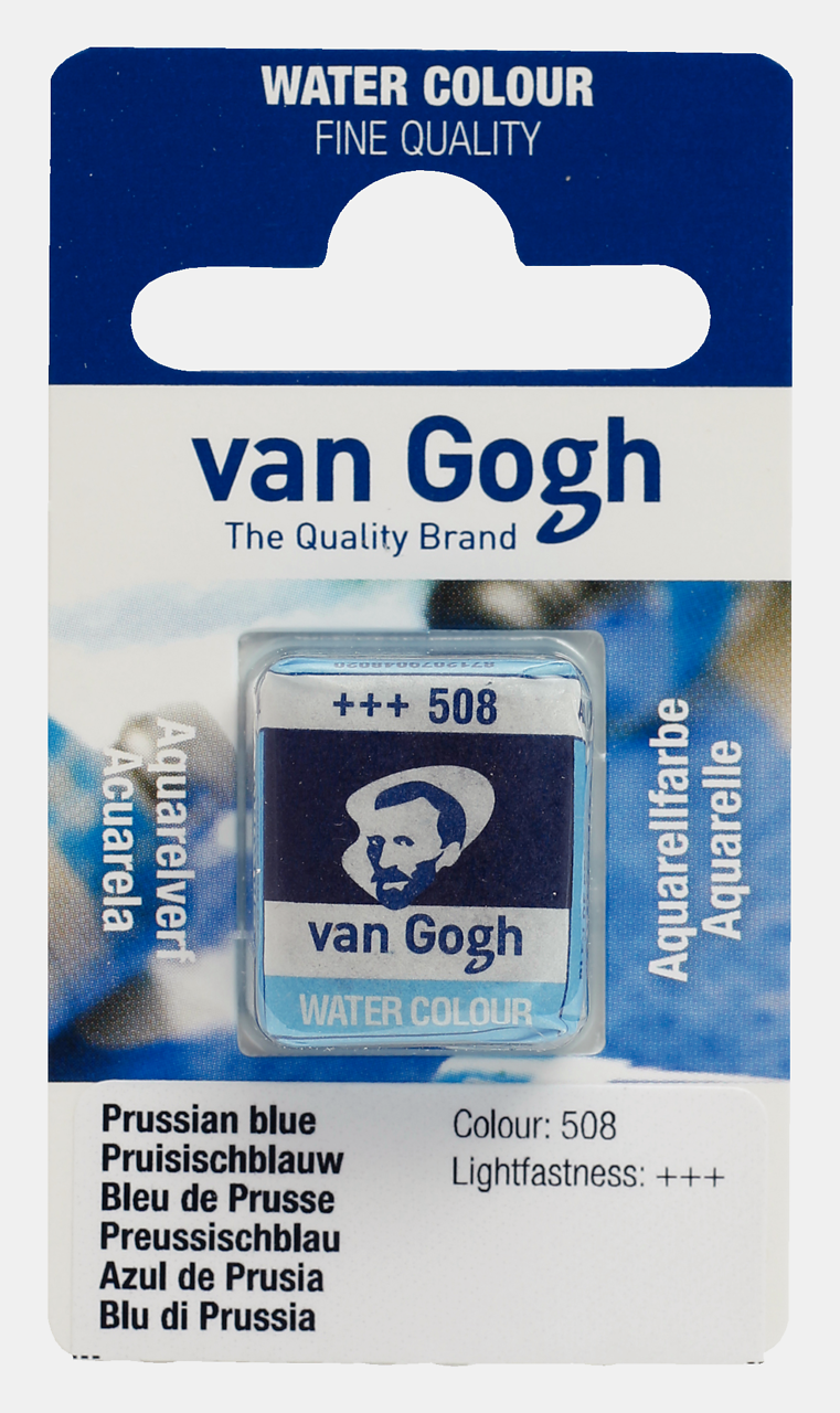 Van Gogh Sulu Boya Tablet Prussian Blue 508, Van Gogh Sulu Boya Tablet ...