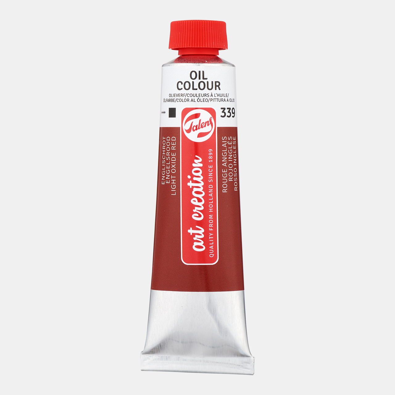 339 Light Oxide Red ArtCreation Essentials Oil Colours 40 ml ...