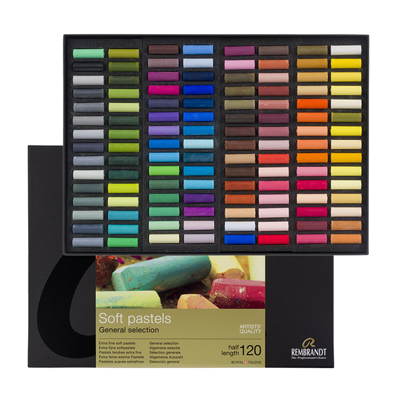 Rembrandt Extra Fine Yarım Boy Soft Pastel Seti 120li General Selection ...