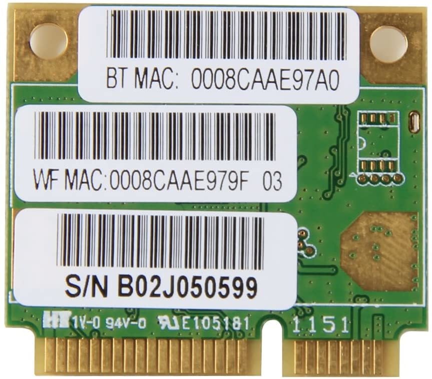 AzureWave AW-NB087H Ralink RT3290 Chipset IEEE 802.11 b/g/n 150Mbps ...