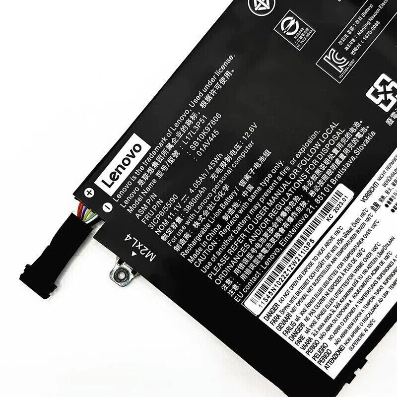 Lenovo Thinkpad Orjinal 01av445 01Av446 01Av447 L17C3P51, L17M3P51 ...