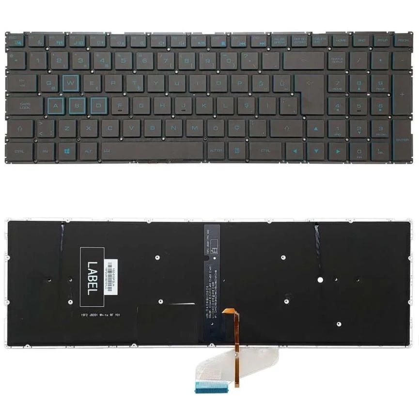 Casper Excalibur G600, G650, G660 Klavye Orjinal Aydınlatmalı Tuş ...